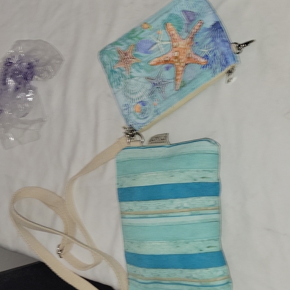 Sun And Sand | Bags | Two In One Crossbody Purse Shellsstarfish Coral ...